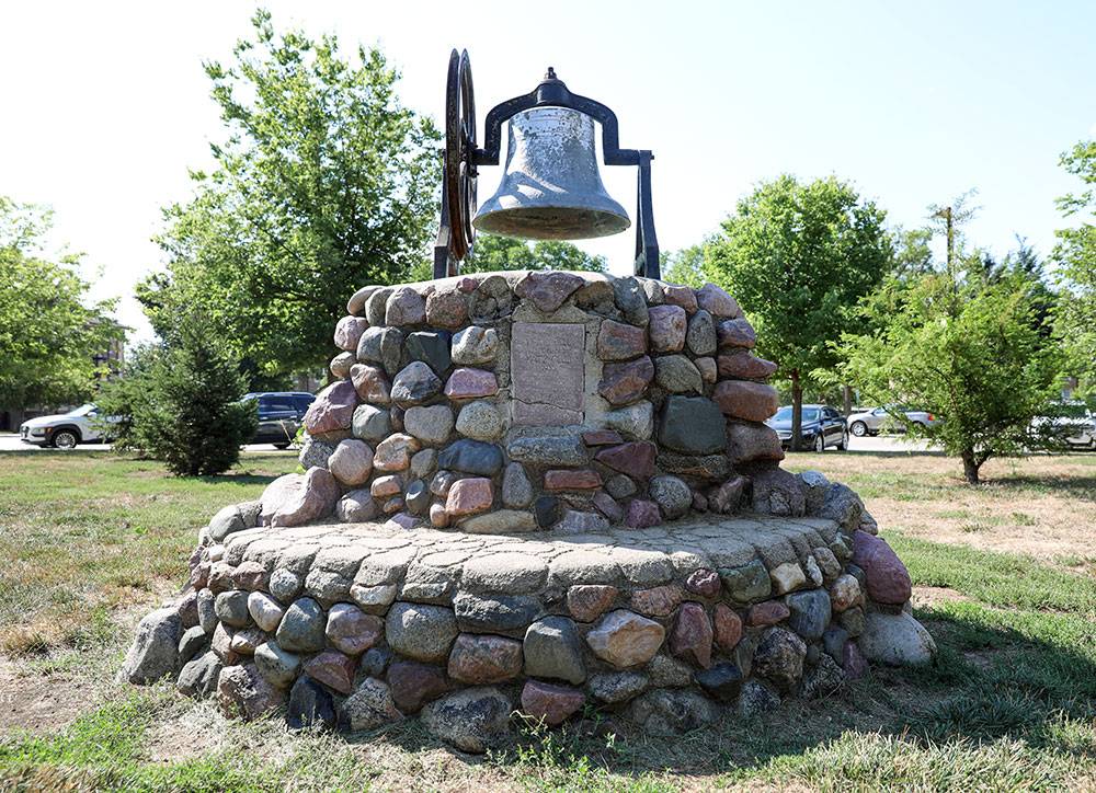 Campus Icons and Landmarks - Victory Bell - Wayne State College Nebraska