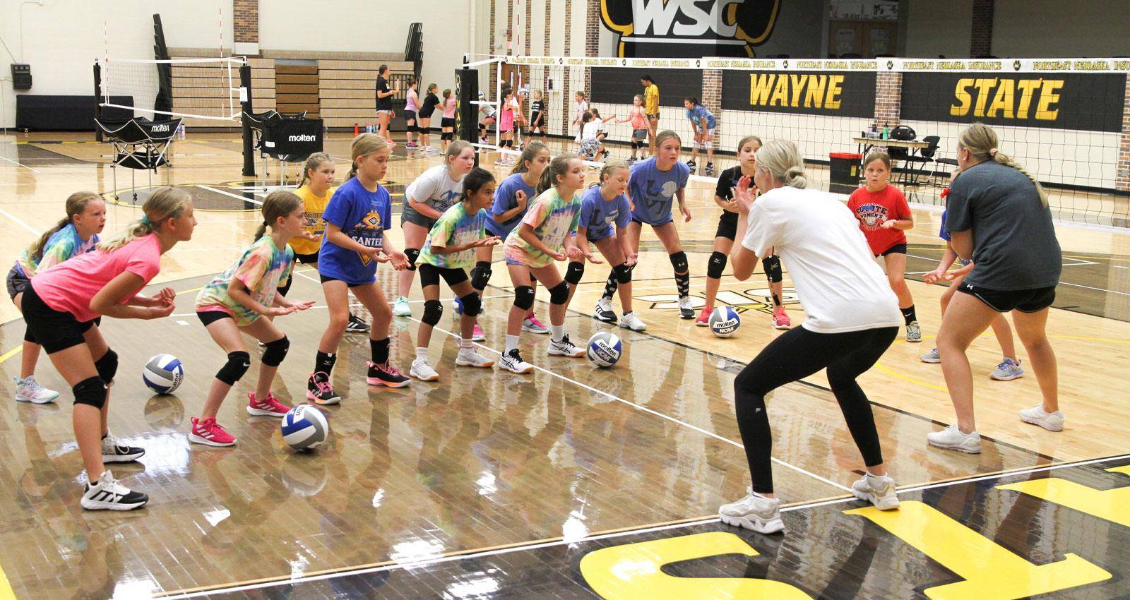Volleyball Camps at WSC - Wayne State College Nebraska
