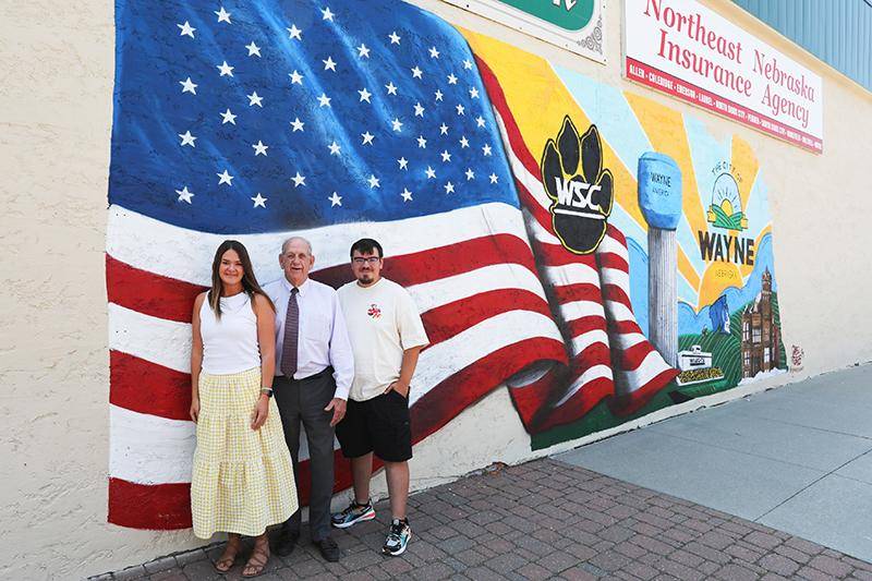 Mural by WSC Alumnus Brightens Downtown Wayne, Captures Community ...